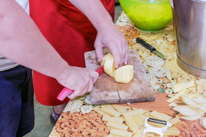 Human Hands Ready for Cooking Stock Photo - Image of apples, delicious ...