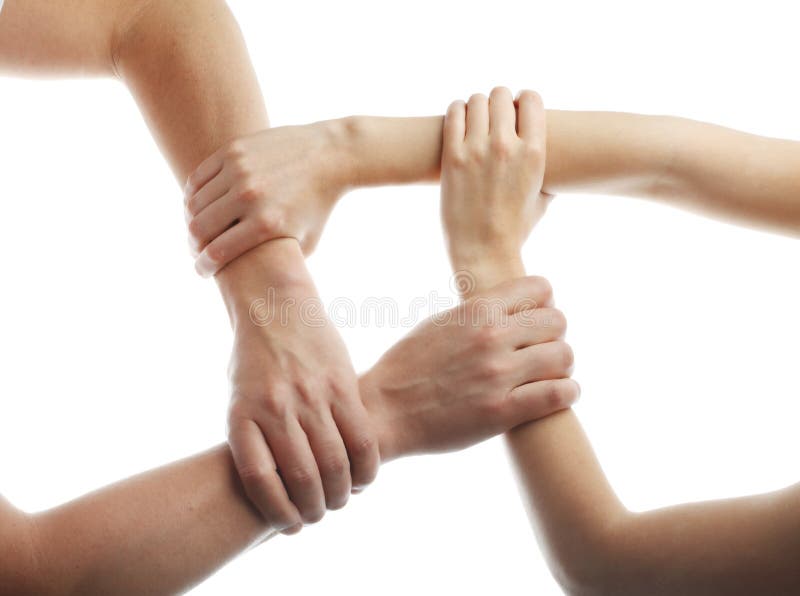 Human Hands Showing Unity stock photo. Image of community - 34394216