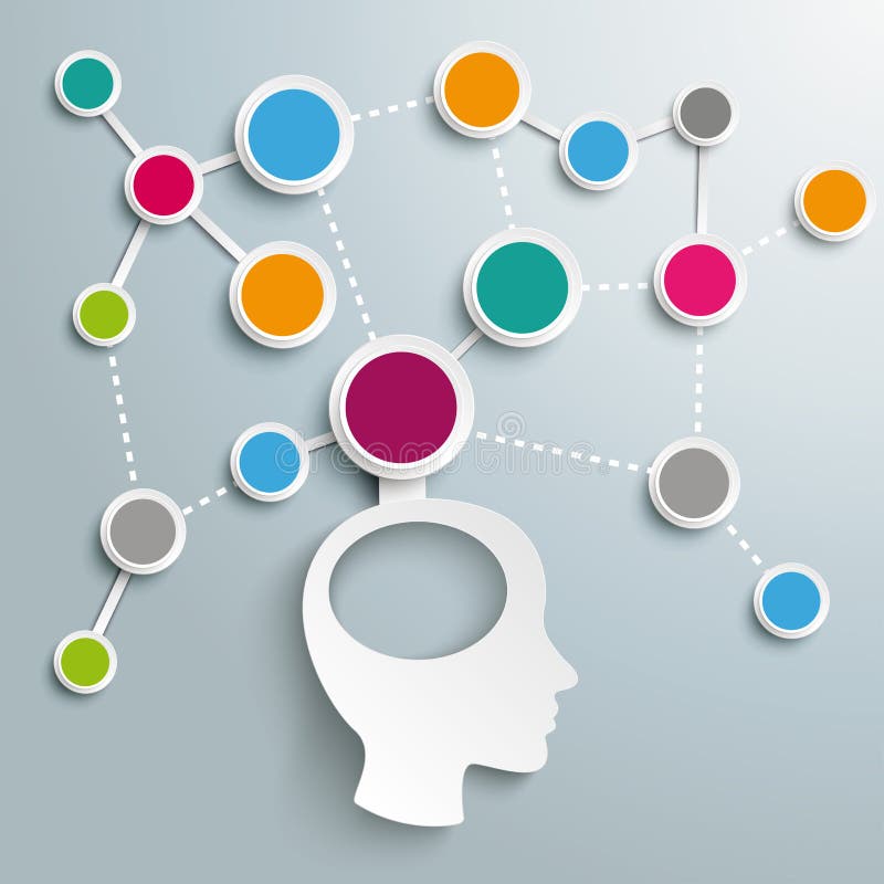 Brain network stock illustration. Illustration of organized - 40849331