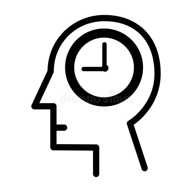 Human Head Clock Brain Stock Illustrations – 919 Human Head Clock Brain ...