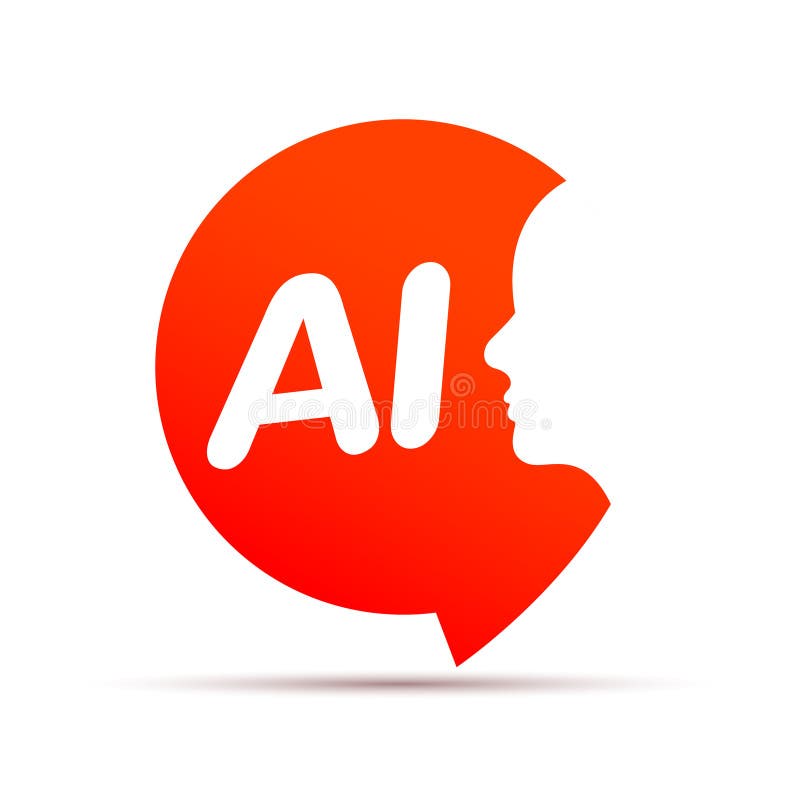 Human Head Cyber Mind Digital Technology. Cyber Brain Logo Future Tech ...