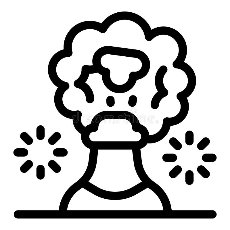 Human Head Exploding with Ideas and Creativity Stock Vector ...