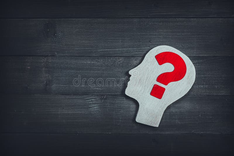 Thinking Brain Question Mark