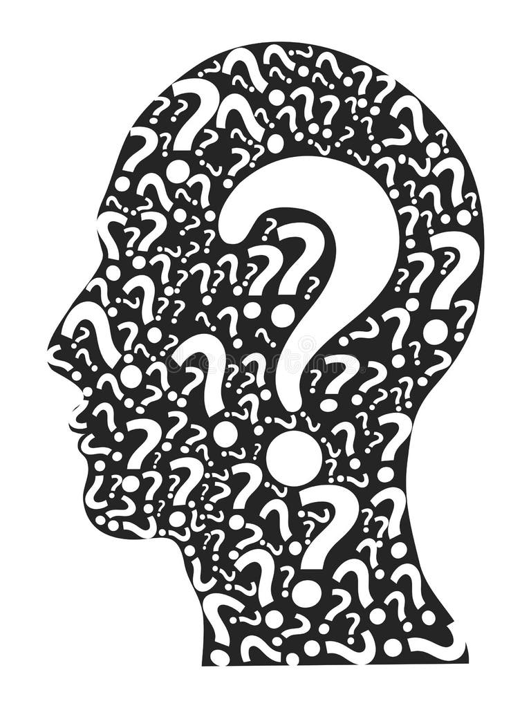 Men Head Question Mark Stock Illustrations – 3,319 Men Head Question ...