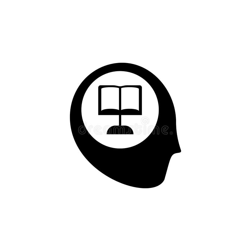 Human Head and Icons of Science. the Concept of Scientific Discoveries ...