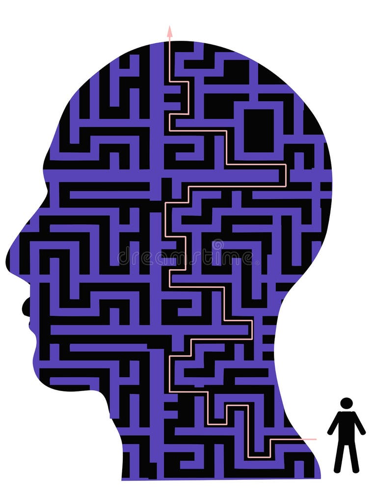 Human Head Maze Stock Illustrations – 2,116 Human Head Maze Stock ...