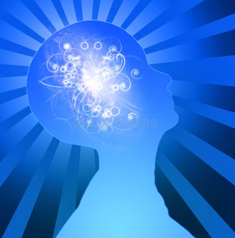 Mind Power stock illustration. Illustration of idea, brainstorming ...
