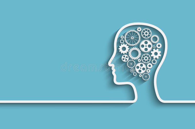 Intellect Intelligence Mind Power 3 Stock Illustration - Illustration ...