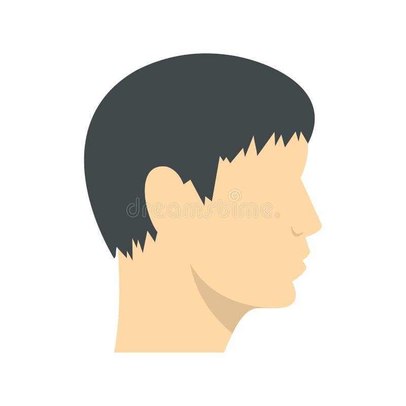 Human Head Side View Stock Illustrations – 7,364 Human Head Side View ...