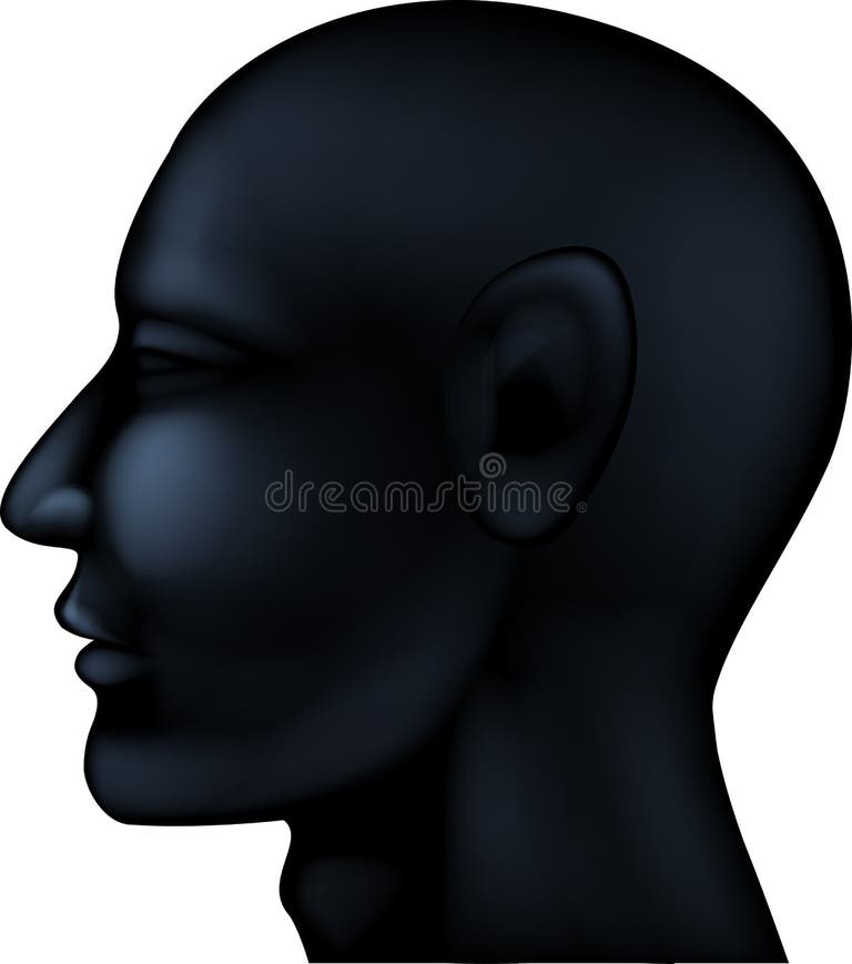 Shadow Silhouette Head Stock Illustrations – 17,720 Shadow Silhouette ...