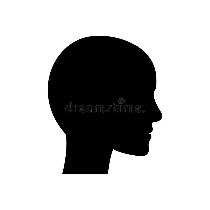 Human Head Silhouette Vector Stock Illustrations – 103,029 Human Head ...
