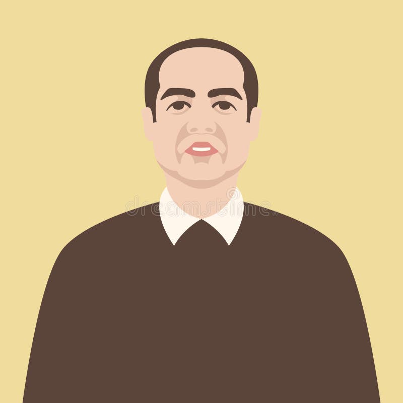 Human Head Smiling Face Avatars Vector Illustration Stock Vector ...