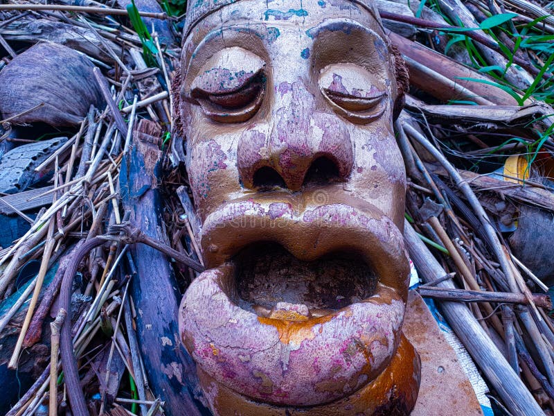 Human head statue stock image. Image of carnival, human - 234395163