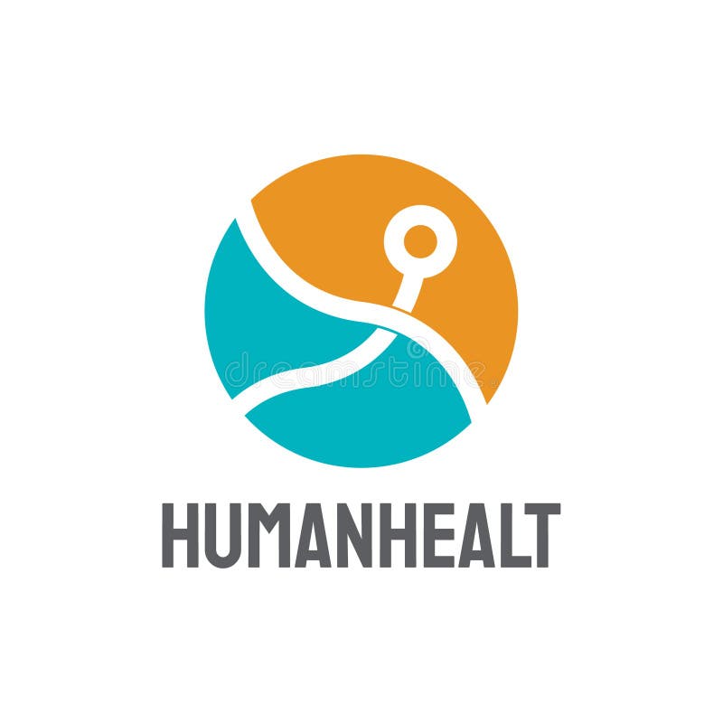 Human Health Logo Vector Design Stock Vector - Illustration of blood ...