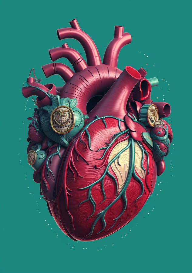 Heart Hypermaximalist Stock Illustrations – 3 Heart Hypermaximalist ...