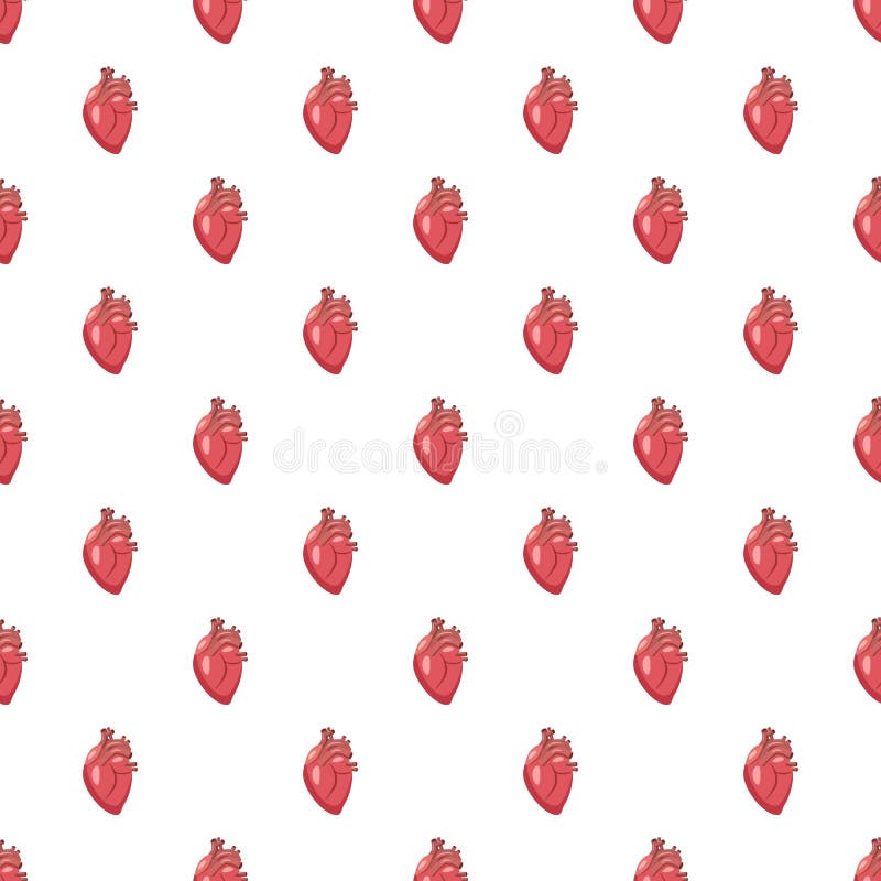 Human heart pattern stock vector. Illustration of geometric - 120190931