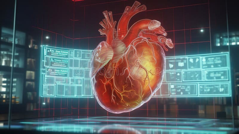 A Human Heart with the Visual Notes Representations,scientific Type of ...