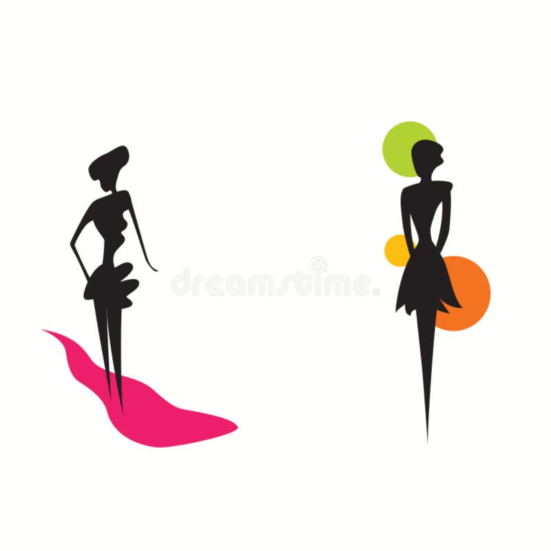 Human Icon Art Illustration Isolated on White Background Stock ...