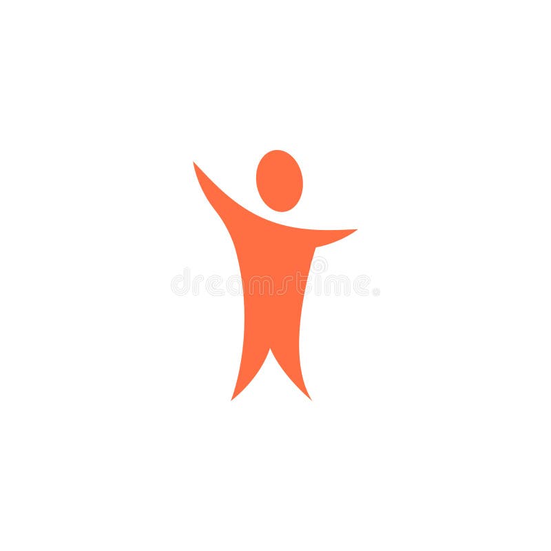 Human Icon Logo Design Template Vector Illustration Stock Vector ...