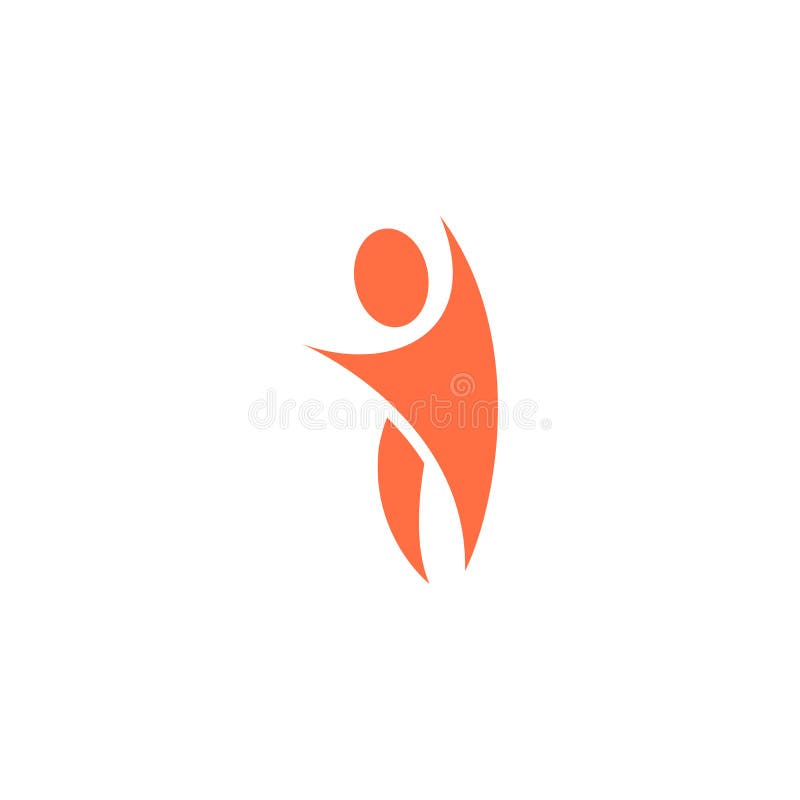 Human Icon Logo Design Template Vector Illustration Stock Vector ...