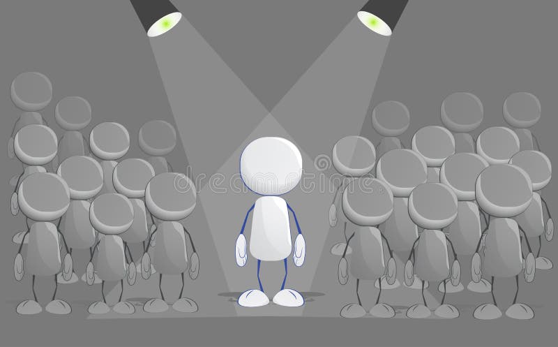 Human icon performer stock vector. Illustration of concert - 74428953