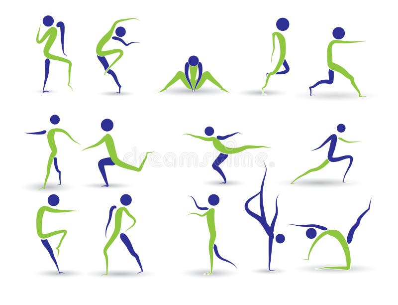 Human icon set stock vector. Illustration of people, characters - 10264727