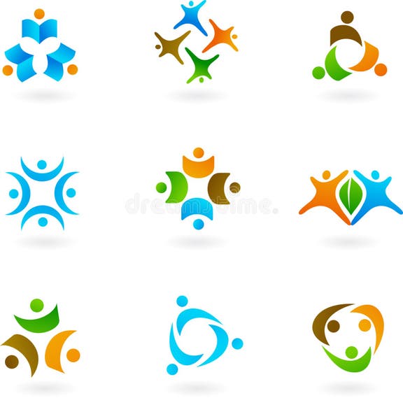 Human Figure Logos Stock Illustrations – 561 Human Figure Logos Stock ...