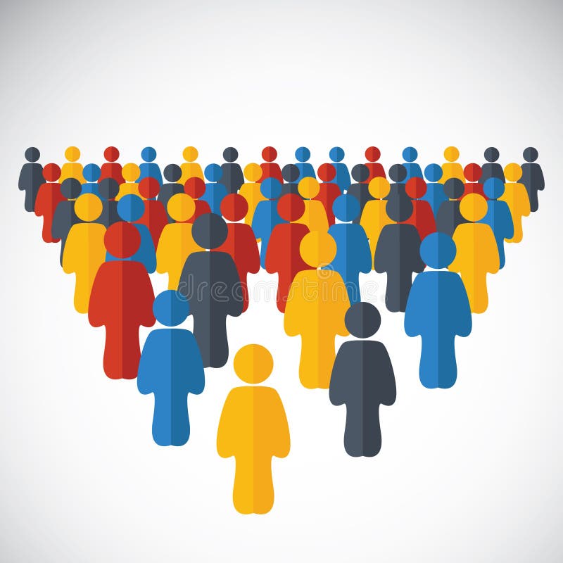 Human icons on the white stock vector. Illustration of group - 74205213