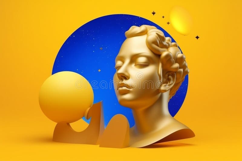 Human Imagination. Surreal Painting. Conceptual Illustration ...