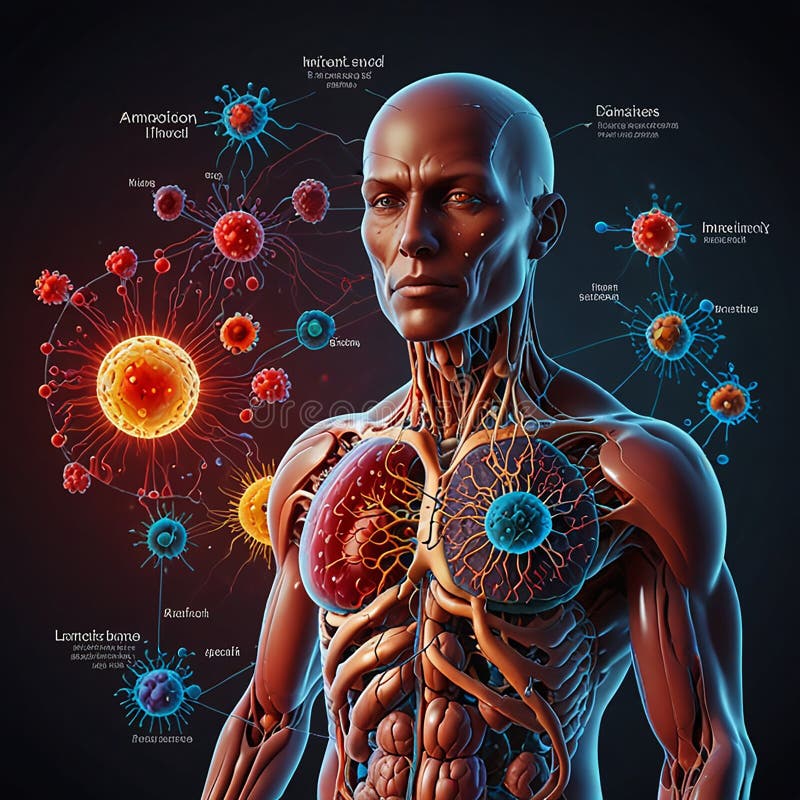 Human immunity stock illustration. Illustration of ebola - 321345159