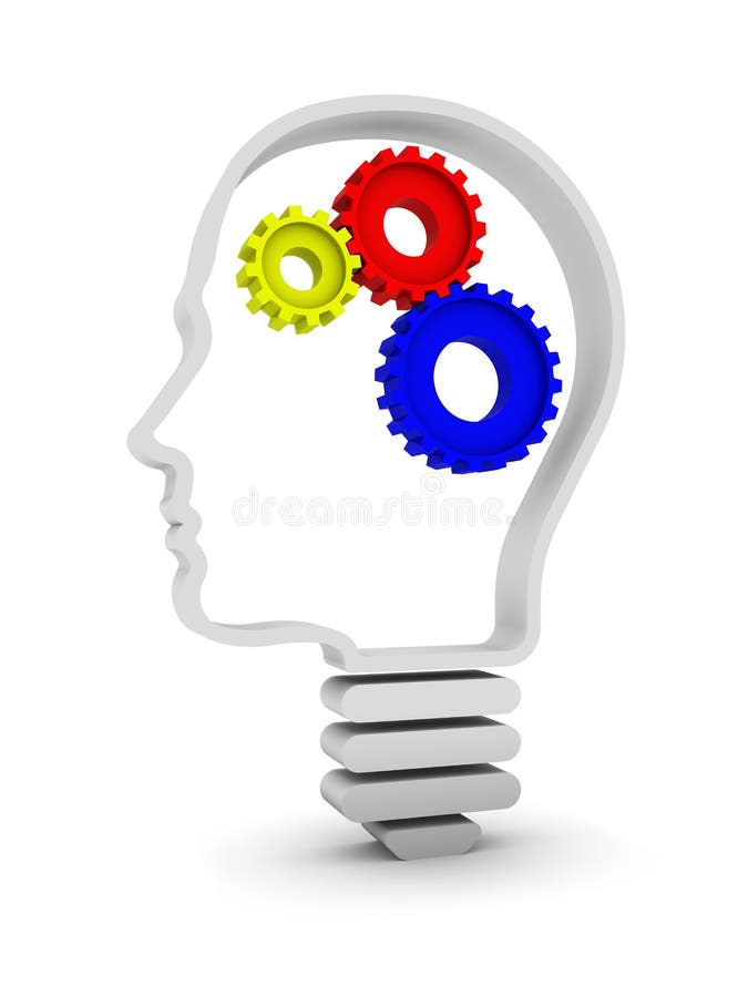 Human Intelligence stock illustration. Illustration of face - 10184887