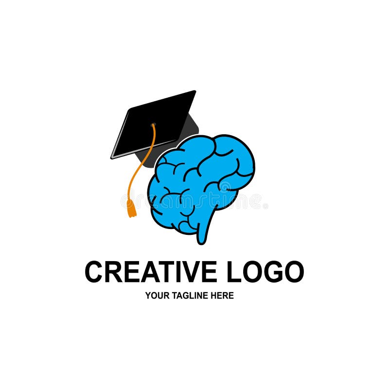 Human Intelligence Brain Logo Vector Design Stock Vector - Illustration ...