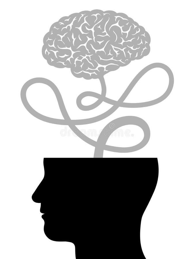 Human intelligence stock vector. Illustration of psychological - 34548934