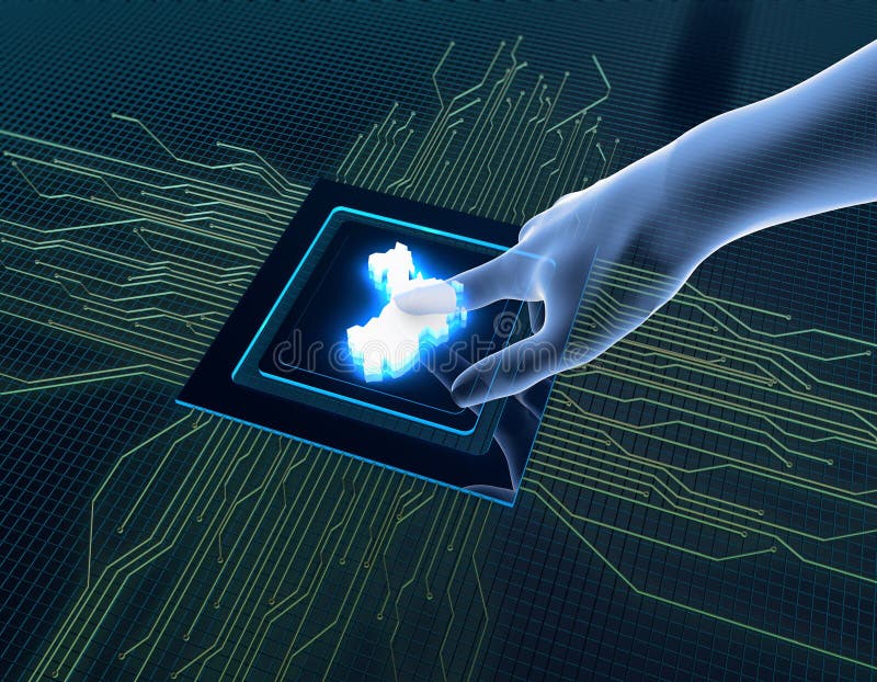 Human Intelligent Technology and China Map, Data Transmission and ...