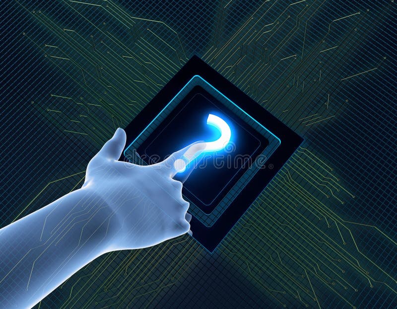 Human Intelligent Technology and Question Mark, Data Transmission and ...