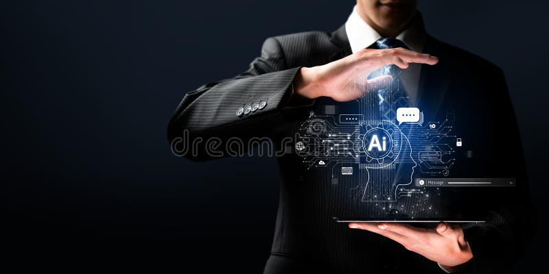 Human Interact with AI Artificial Intelligence Virtual Assistant FaaS ...