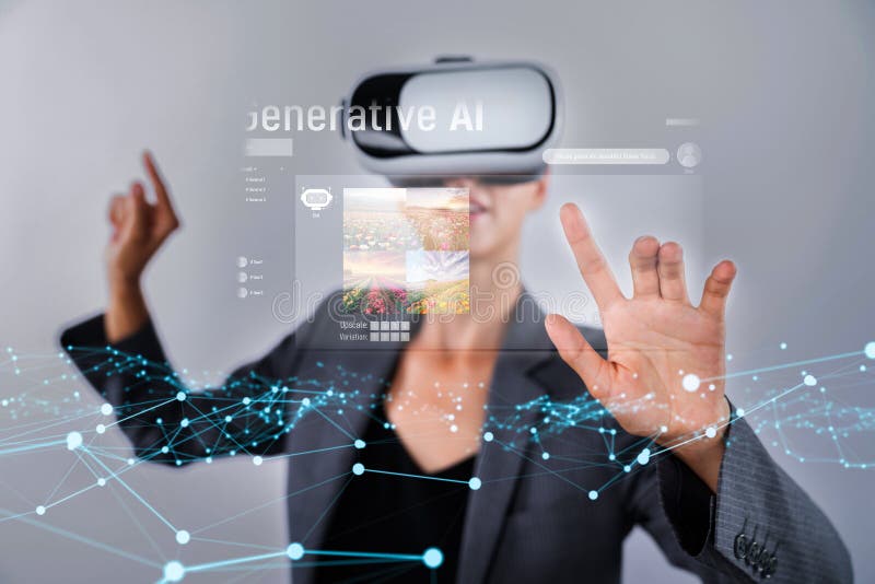 Human Interact with AI Artificial Intelligence Virtual Assistant FaaS ...