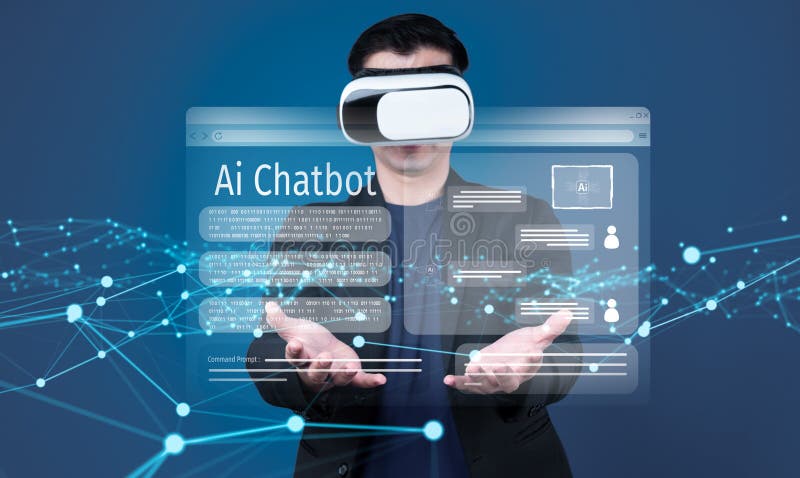 Human Interact with AI Artificial Intelligence Virtual Assistant FaaS ...