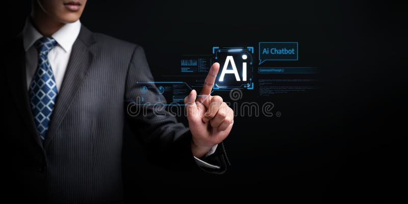 Human Interact with AI Artificial Intelligence Virtual Assistant FaaS ...