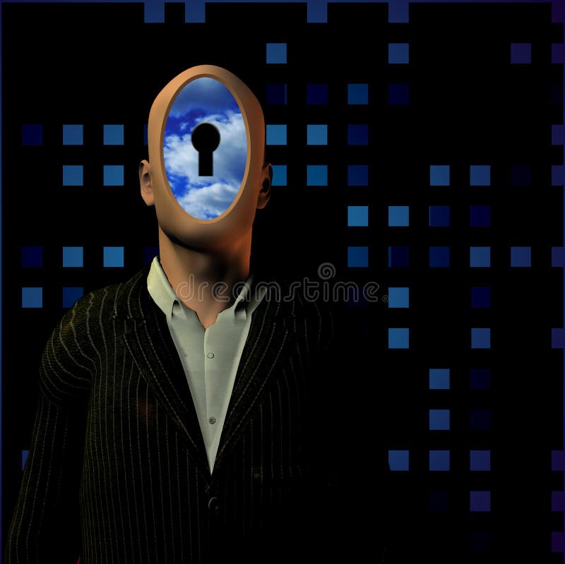 Human Key stock illustration. Illustration of business - 66753239