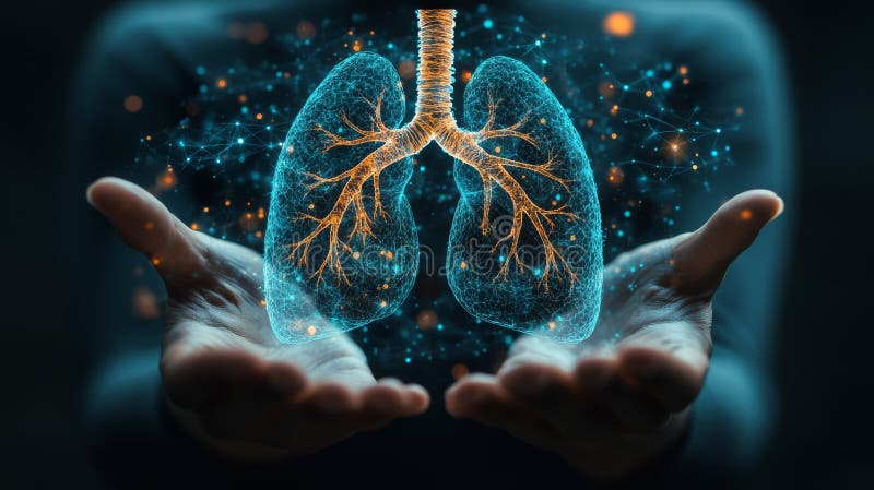 A Human Kidney Cradled in Hands, Featuring a Digital Overlay that ...