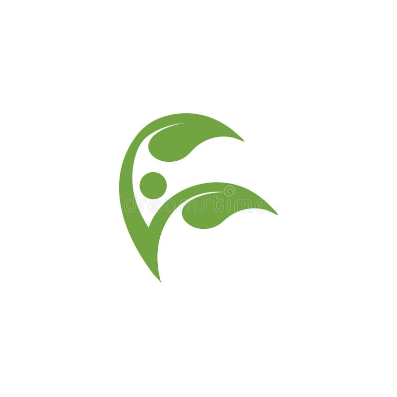 Human and Leaf Wellness Logo Icon Design Template Stock Vector ... Human and Leaf Wellness Logo Icon Design Template Stock Vector ...