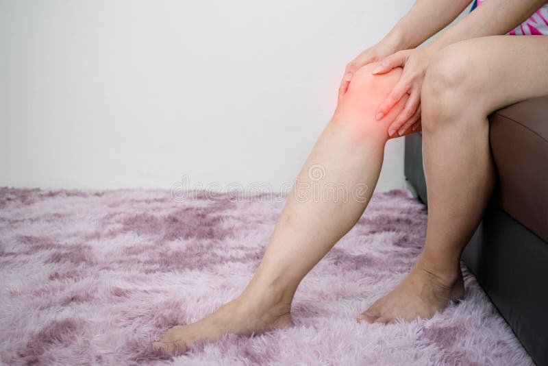 Human Leg Osteoarthritis Inflammation of Bone Joints Stock Photo ...