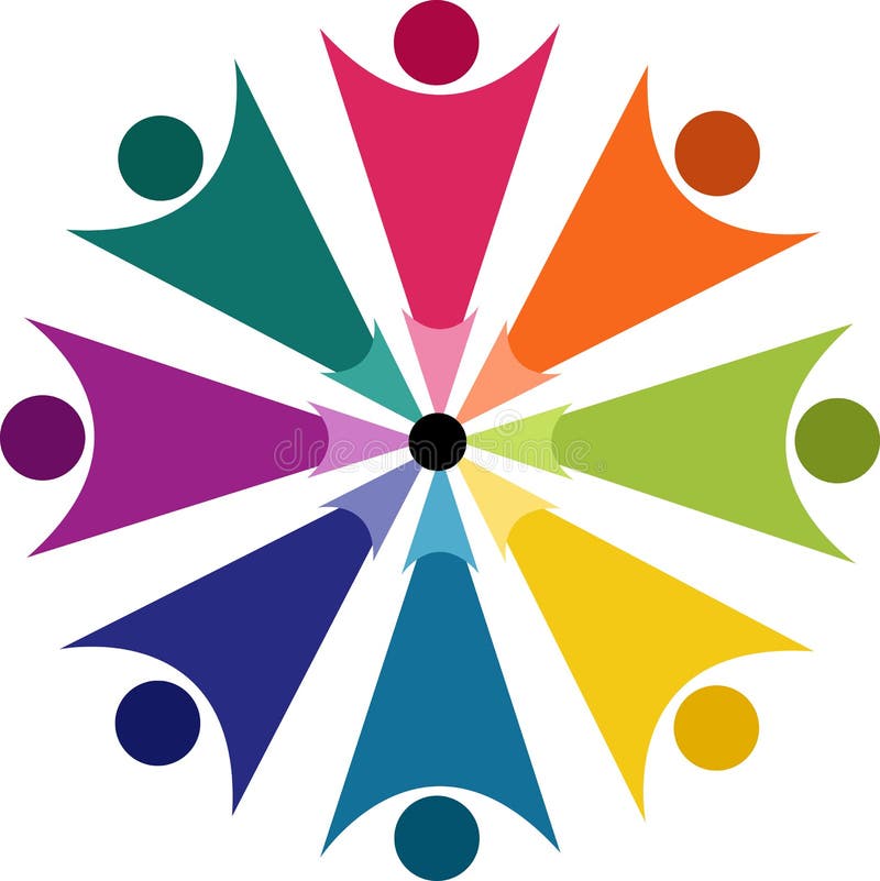 Human circle logo stock vector. Illustration of children - 20409940