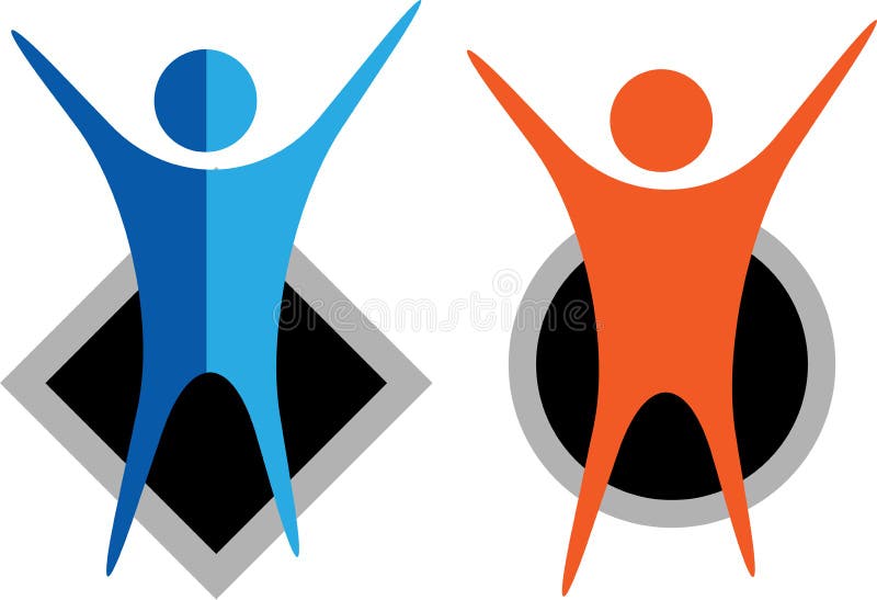 Human logo stock vector. Illustration of family, concept - 38824606