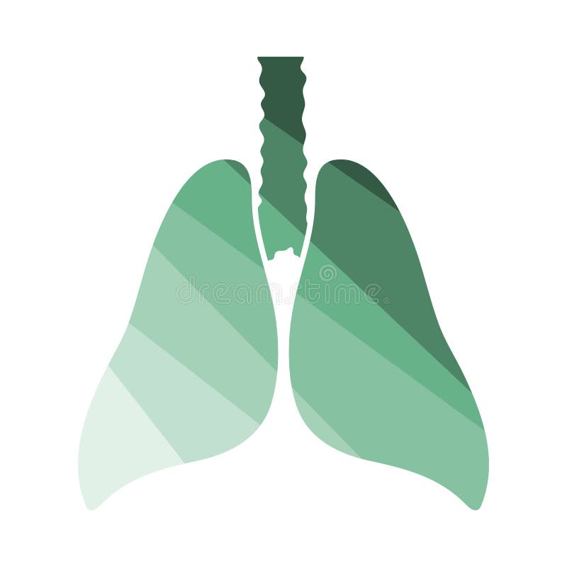 Human Lungs Icon stock vector. Illustration of epidemic - 209862386