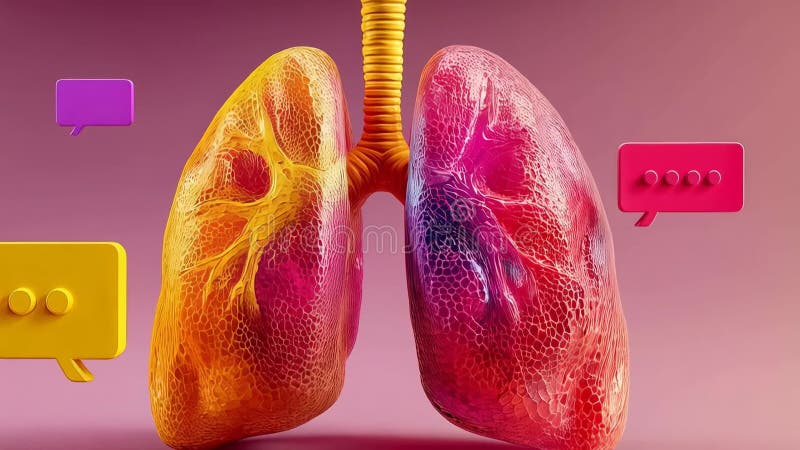 Human Lungs and Respiratory Function Stock Video - Video of anatomical ...