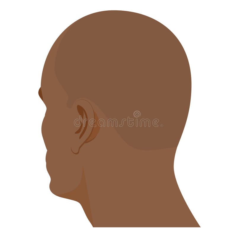 Human male head stock vector. Illustration of clothing - 345414020