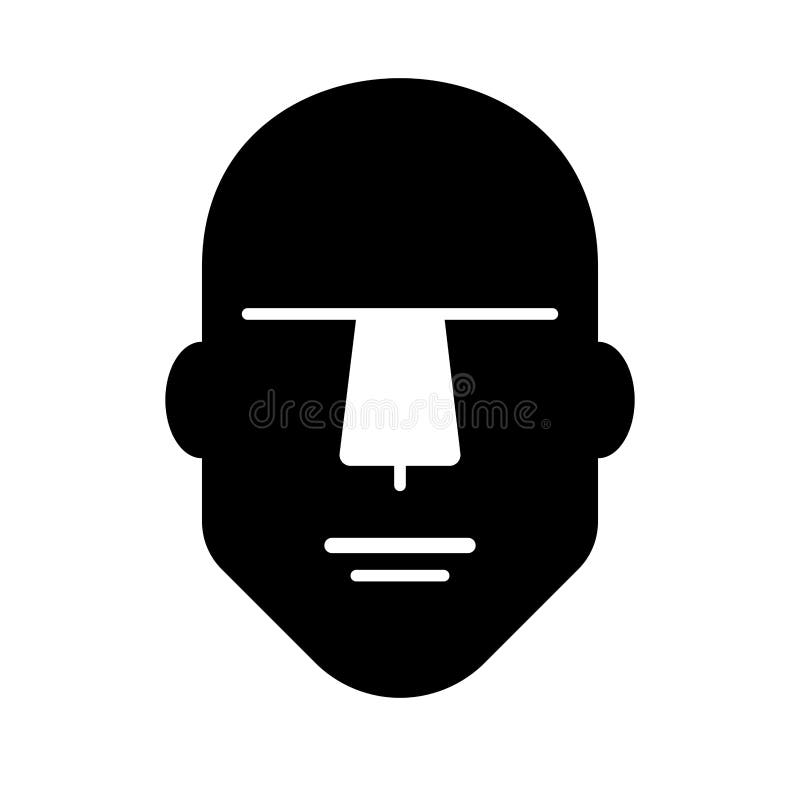 Human man stock vector. Illustration of black, abstract - 150618284