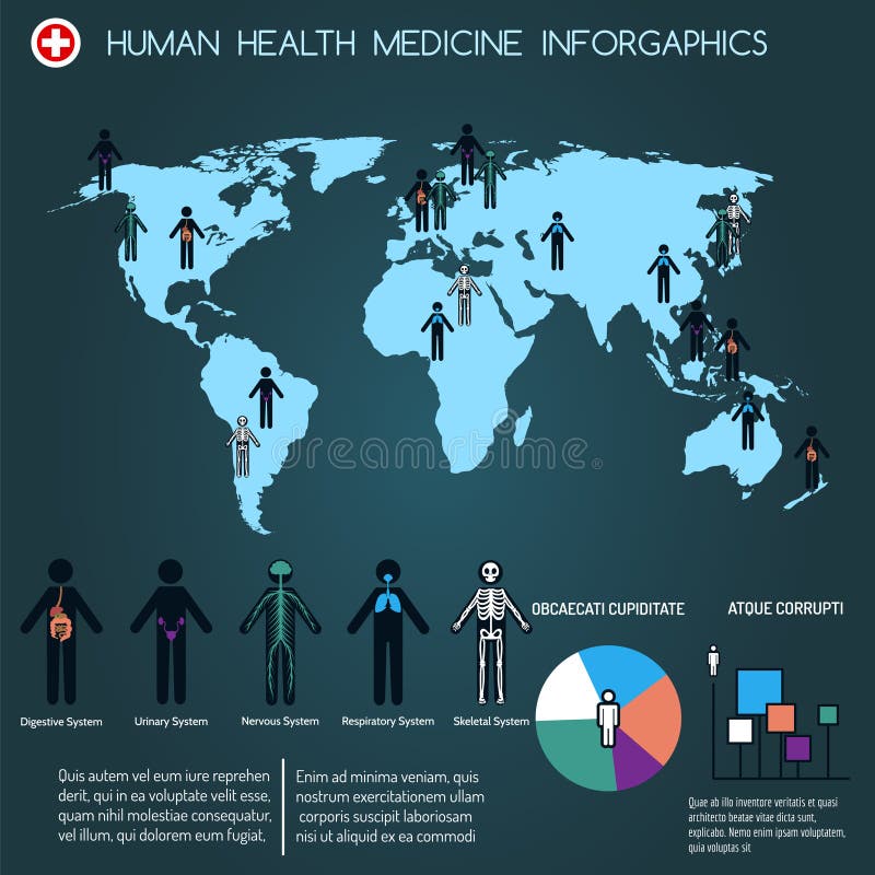 Human Medicine Infographics Stock Vector - Illustration of outbreak ...